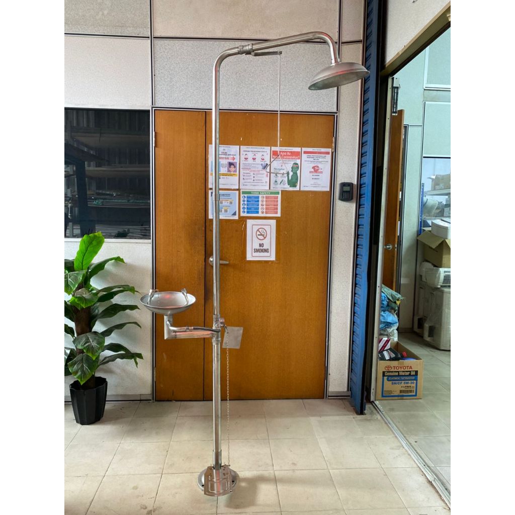 Stainless Steel 304 Emergency Shower Eye Wash station/ Laboratory ...