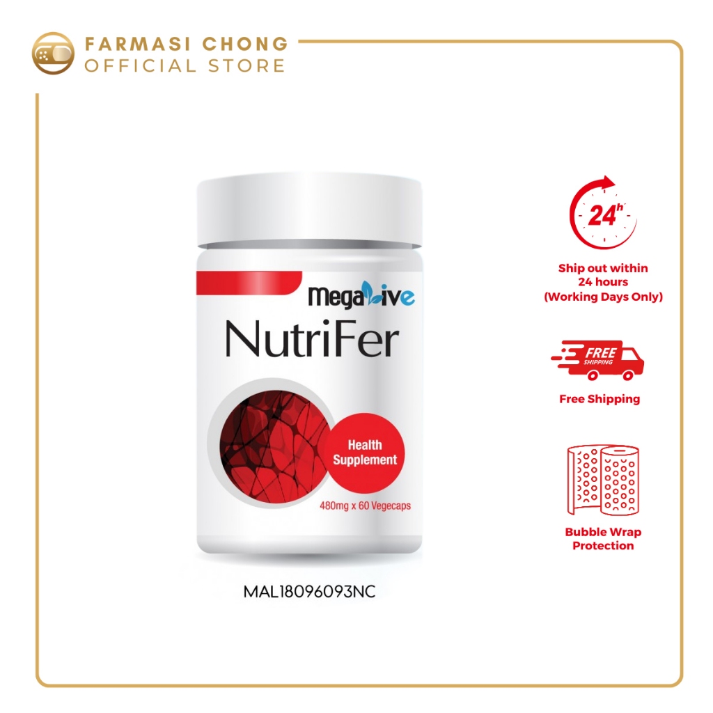 MegaLive NutriFer (60s / 2 x 60s) | Shopee Malaysia