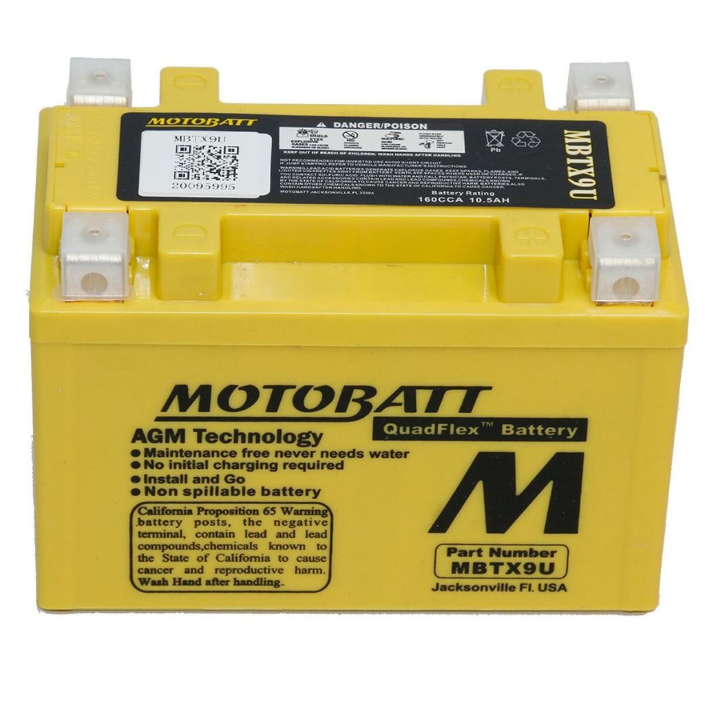 MOTOBATT BATTERY MBTX9U 12V AGM BATTERY 100% ORIGINAL | Shopee Malaysia