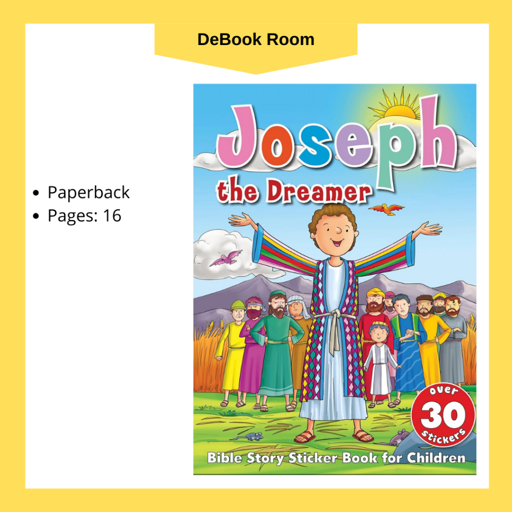Joseph The Dreamer Bible Story Sticker Book for Children | Shopee Malaysia