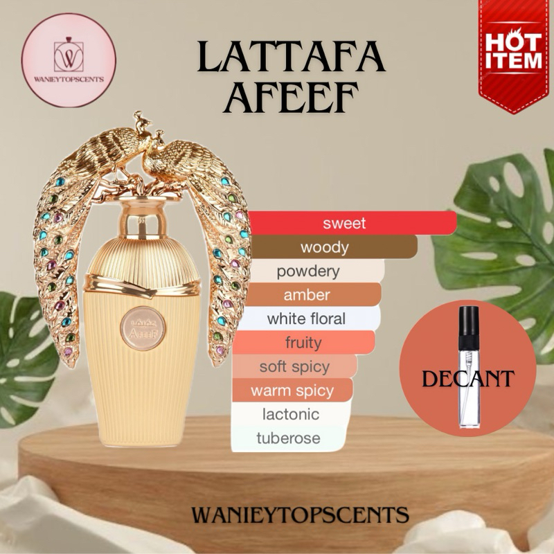 [DECANT]- LATTAFA AFEEF PERFUME EDP | Shopee Malaysia