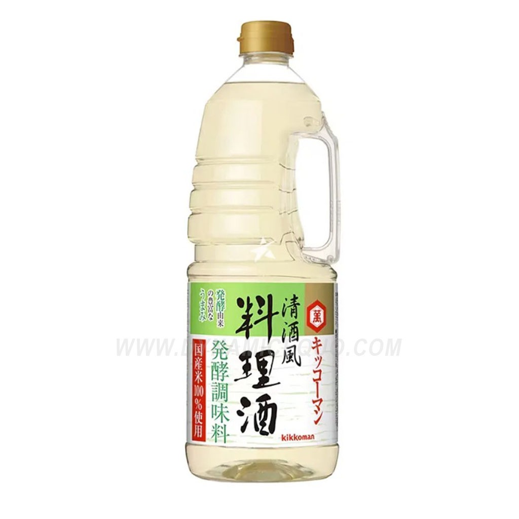 [JAPAN] Kikkoman Ryorishu 1.8L Japanese Cooking Sake キッコーマン 清酒風料理酒 ...