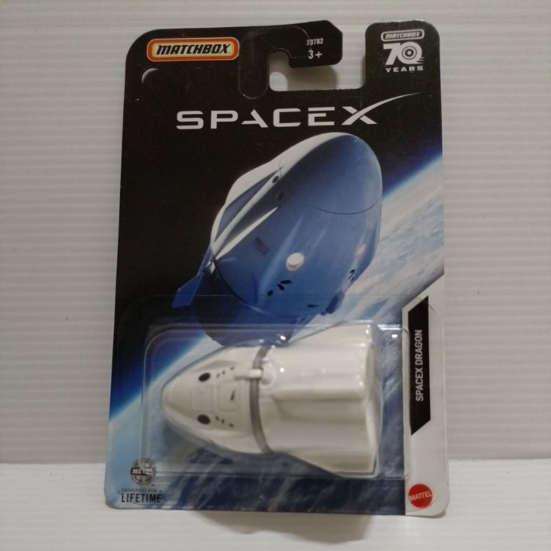Matchbox Space X - Spacex Dragon (Card Creased) | Shopee Malaysia