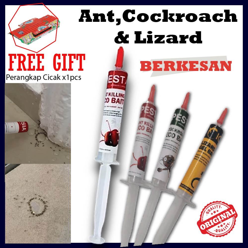 [RM8.00] PEST Eco Friendly Gel Ant Bait, Cockroach, Lizard Baits.Insects Wipe Out.Ubat Semut ...