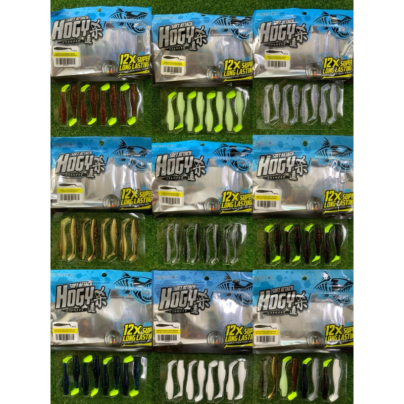 SANTEC HOGY SOFT PLASTIC (8pcs) 2.5"/6.5cm | Shopee Malaysia