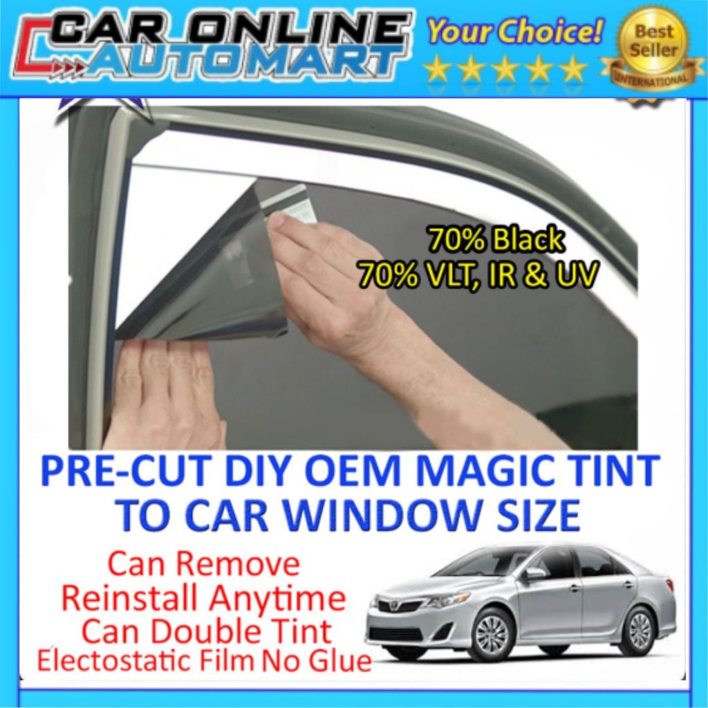 Magic Tint/Magic Tinted Solar Window - Black/Toyota Camry 2012-2014 (5 ...