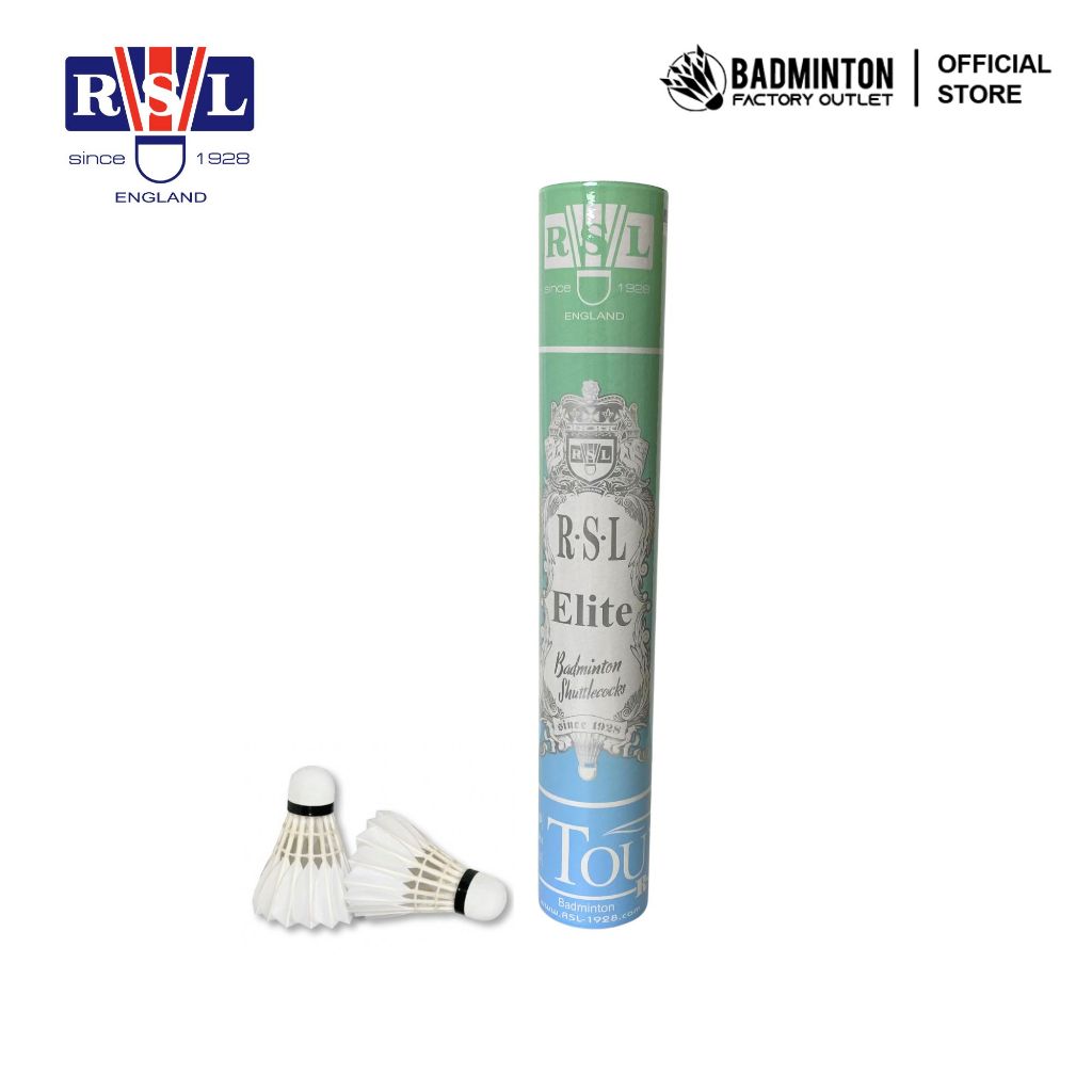 RSL Elite Tourney Shuttlecock | S77 | 12PCs Per Bottle [Buy More Save ...