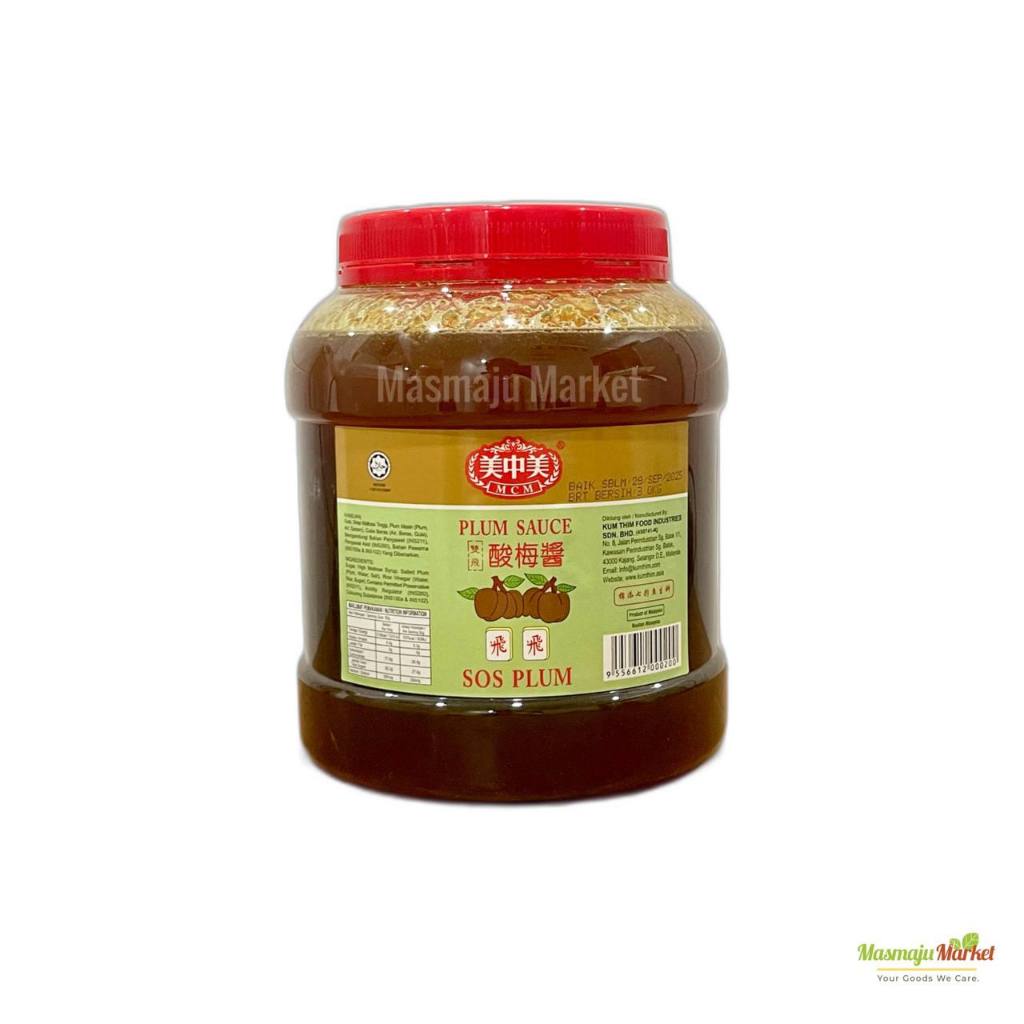 Plum Sauce ( Sos Asam ) MCM / 酸梅酱美中美 3KG | Shopee Malaysia