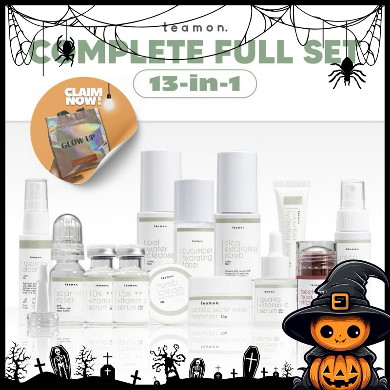 Teamon Scar Set | Teamonskin | Dermarolling | Set merawat masalah Parut ...