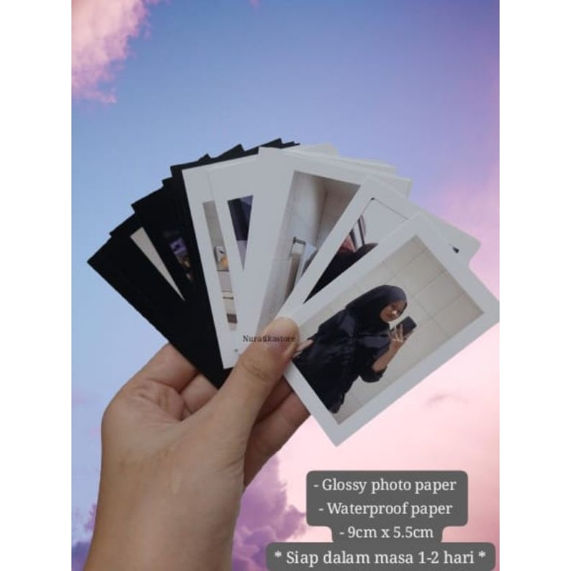 cuci gambar 2r [ 9cm x 5.5cm ] hitam & putih 1-2 hari shipout | Shopee ...