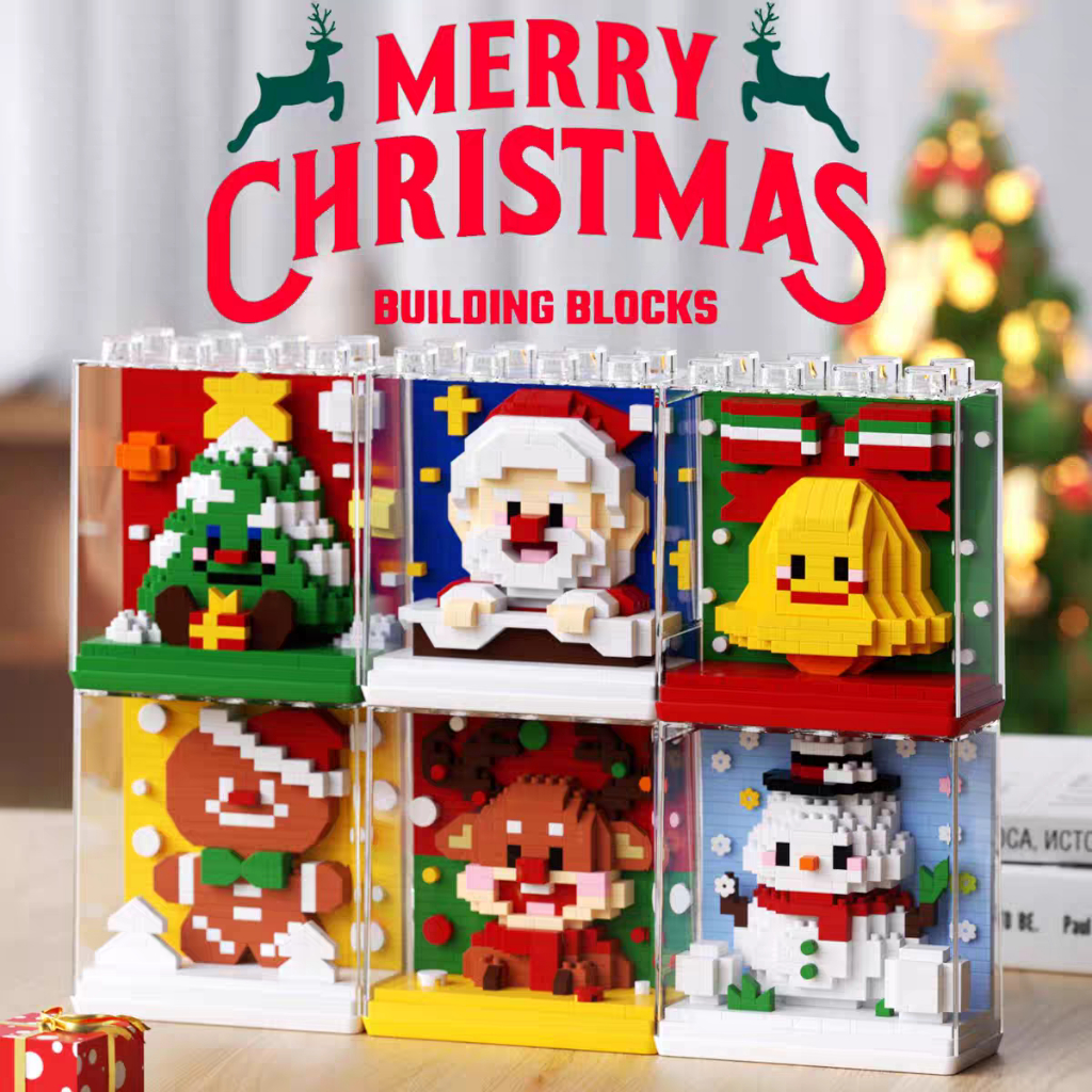 Christmas Building Block 圣诞节 Nano Bricks Xmas Kid Toys Birthday Gifts ...