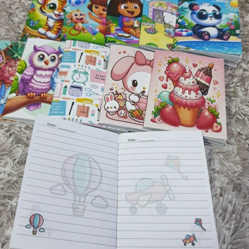 NoteBook 555 | Buku Nota Mini Pocket 555 | Note book | Buku Garis ...