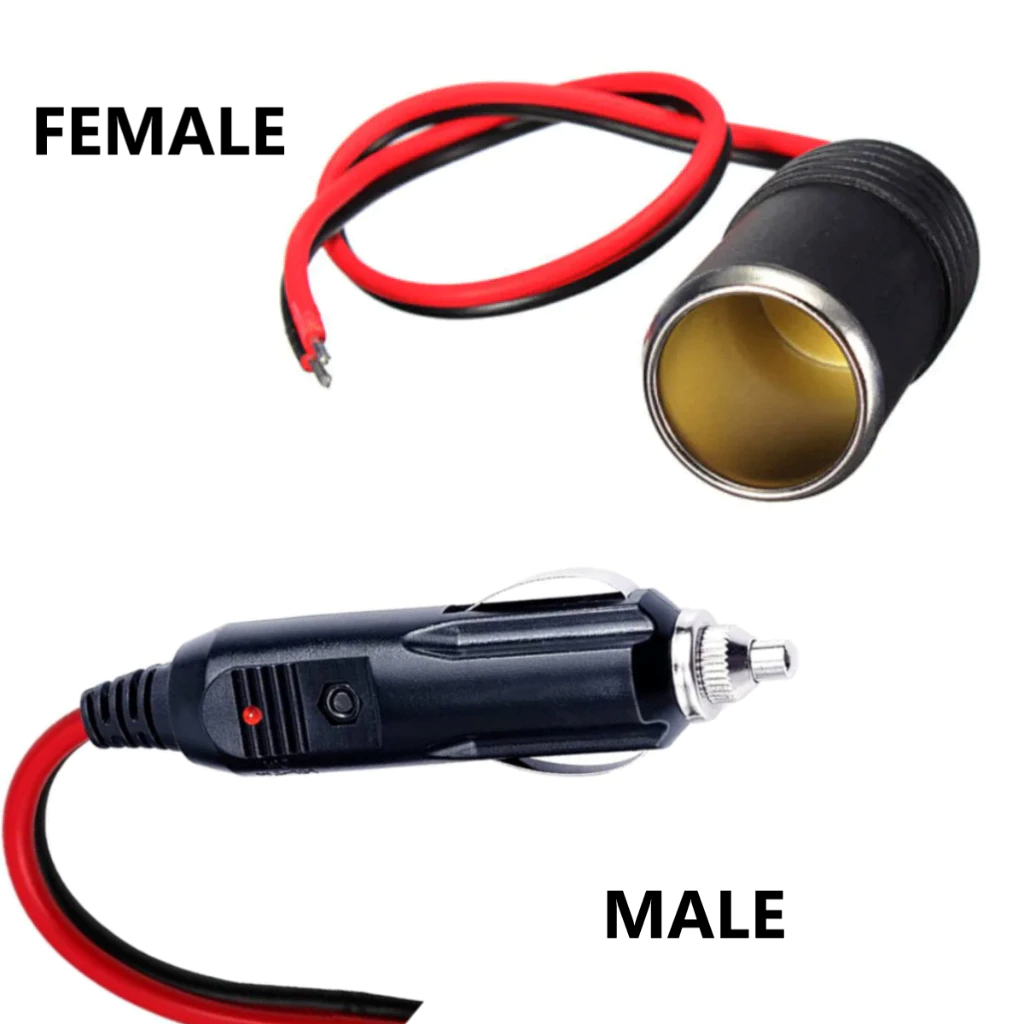 CIGAR LIGHTER SOCKET Socket Lighter Female / Male 12V-24V Car Cigar ...