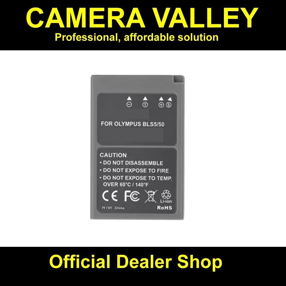 VS Power BLS-5 / BLS-50 Rechargeable Li-Ion Battery for Olympus PEN E ...