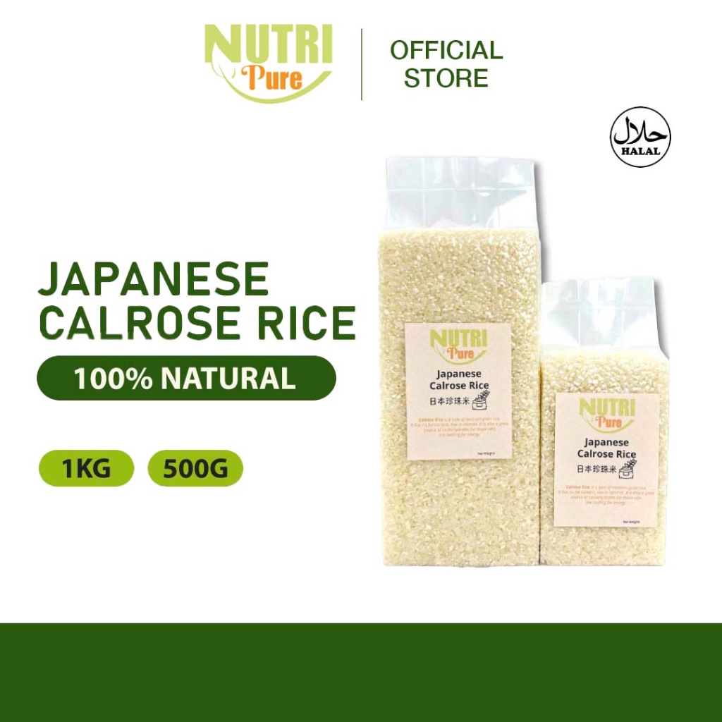 Nutri Pure Japanese Calrose Rice | Beras Calrose | Shopee Malaysia