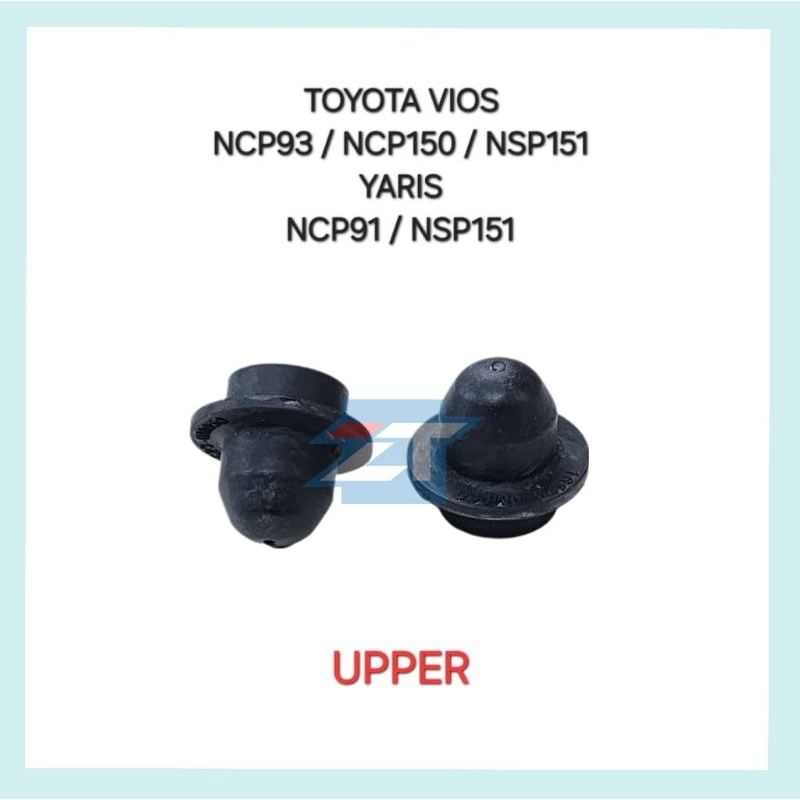TOYOTA VIOS NCP93 NCP91 NCP150 NSP151 / RADIATOR BUSH UPPER & LOWER ...