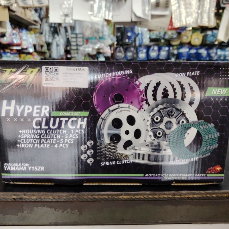 HYPER CLUTCH Y15 COMBO ESR SET ORIGINAL 100% | Shopee Malaysia