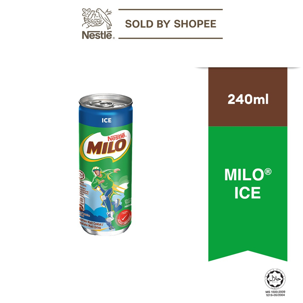 NESTLE Milo Ice Can 240ml (Halal) | Shopee Malaysia