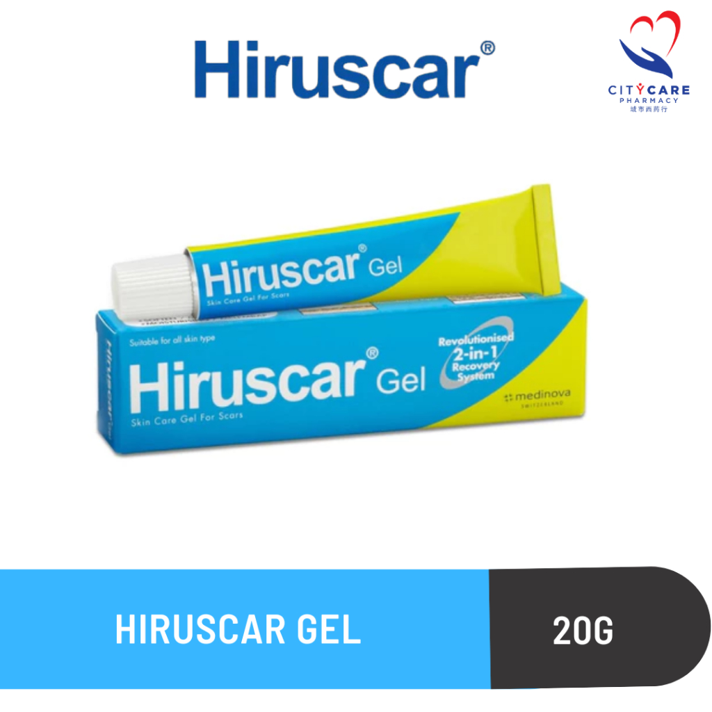 Hiruscar Gel 20g (for General Scars) | Shopee Malaysia