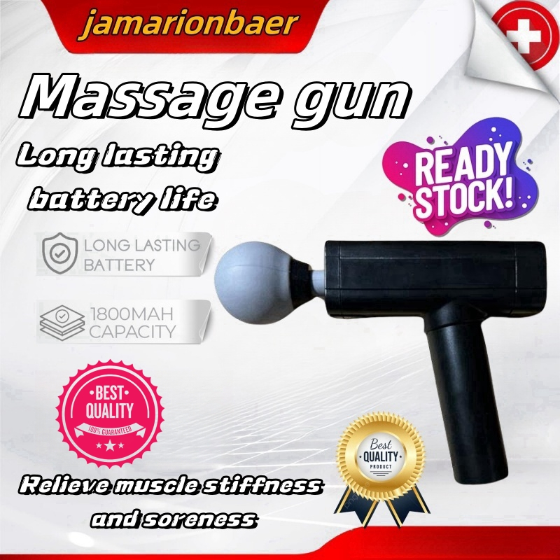 Mini Massage Gun Foot Neck Massager Muscle Relaxation Vibration Massager Pain Percussion Deep ...