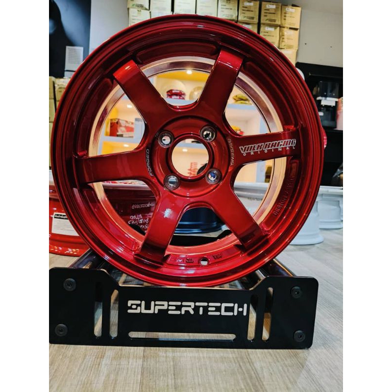 TE37 AOW Flow Forming Sport Rim 15" 4X 100 (original ) | Shopee Malaysia
