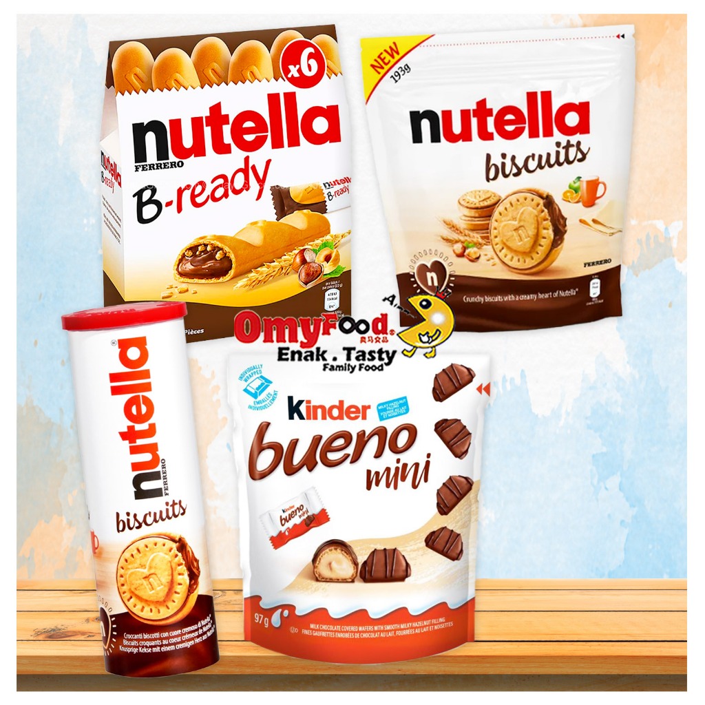 97.2g / 193.2g / 166g Kinder Bueno Mini Milk & Hazelnut Chocolate ...