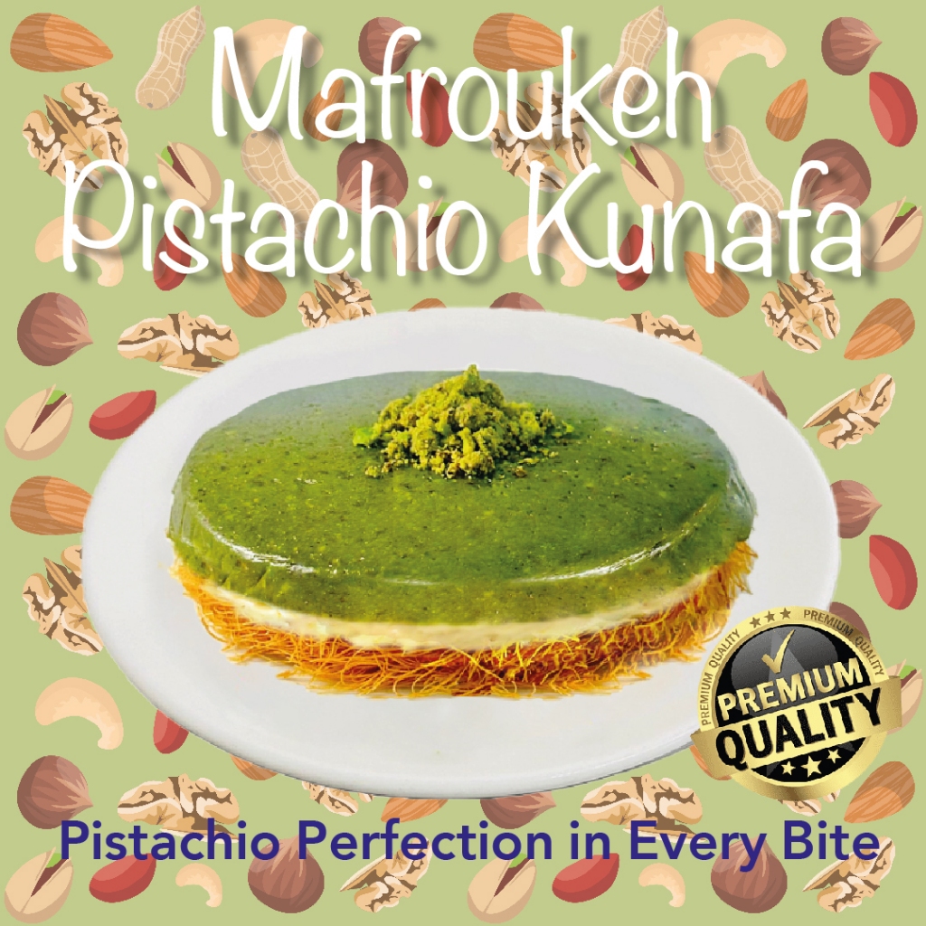 Kunafa Ready with Mafroukeh Pistachio Cream and Cheese | Shopee Malaysia