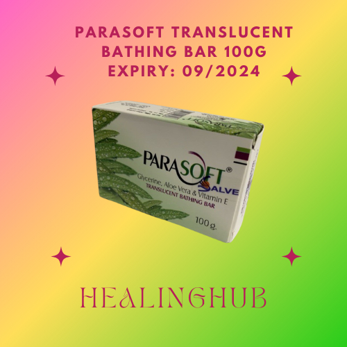 PARASOFT TRANSLUCENT BATHING BAR 100G (EXPIRY 09/2024) | Shopee Malaysia
