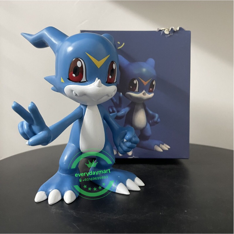 DIGIMON🔥VEEMON 13cm🔥ACTION FIGURE TOYS STATUES💥数码宝贝V仔兽💥手办模型 | Shopee ...