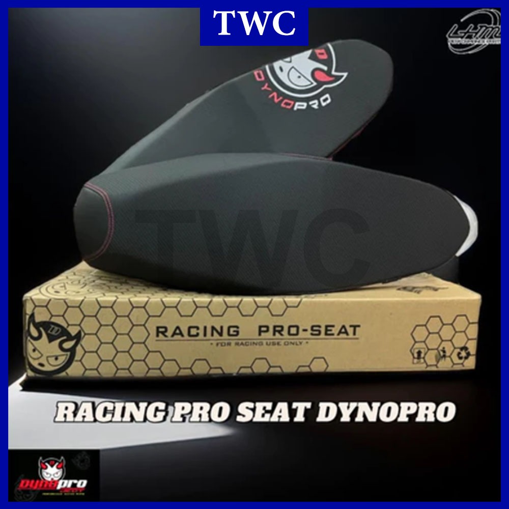 TWC RACING SEAT DYNOPRO DESIGN CARBON BIG COP AND NO CHOP FOR Y15 Y16 LC135 Y15ZR Y16ZR BIG LOGO ...