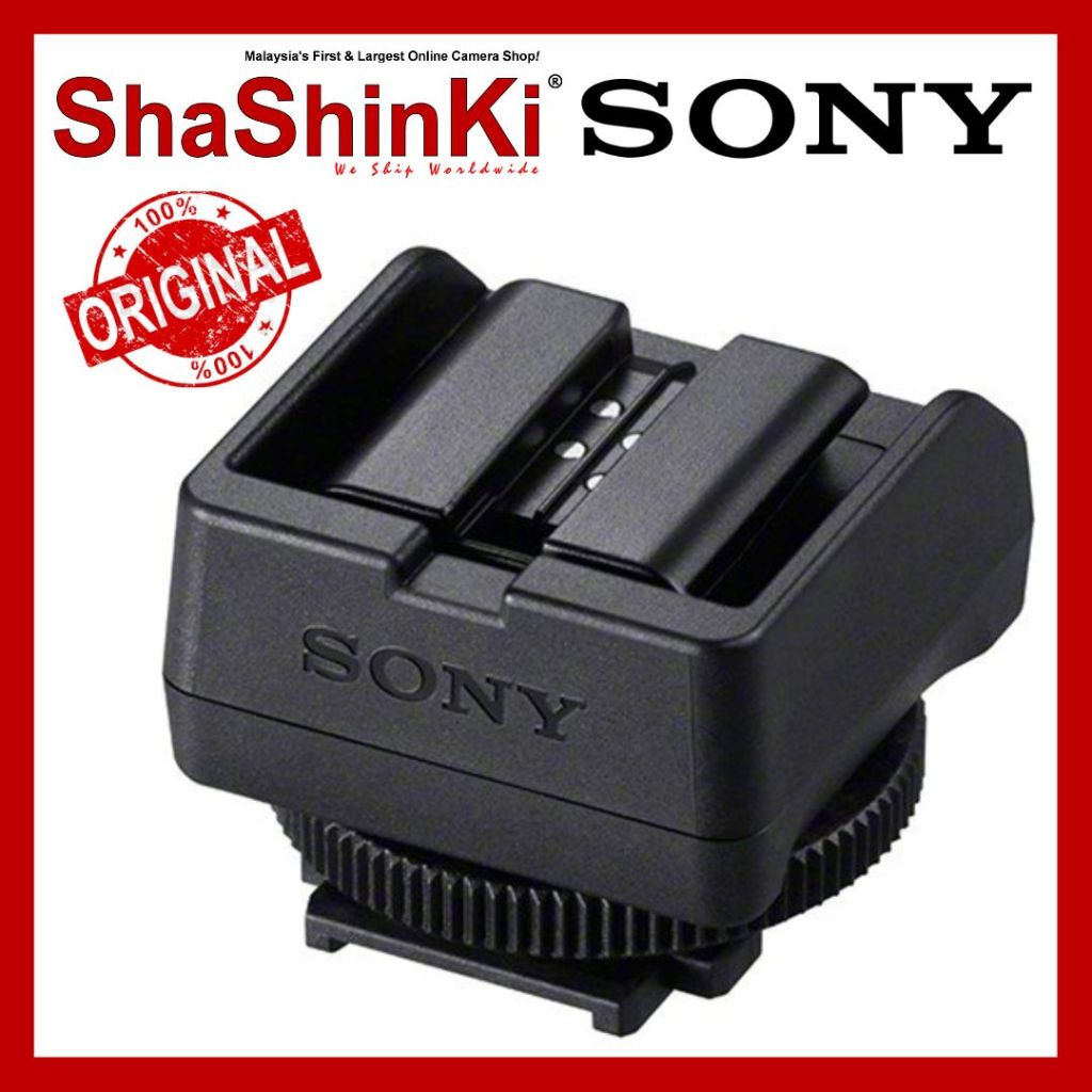 Sony ADP-MAA Multi-Interface Hotshoe Flash Speedlight Adapter (Sony Malaysia) | Shopee Malaysia