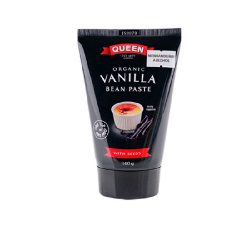 Queen Organic Vanilla Bean Paste With Seed 140g | Shopee Malaysia