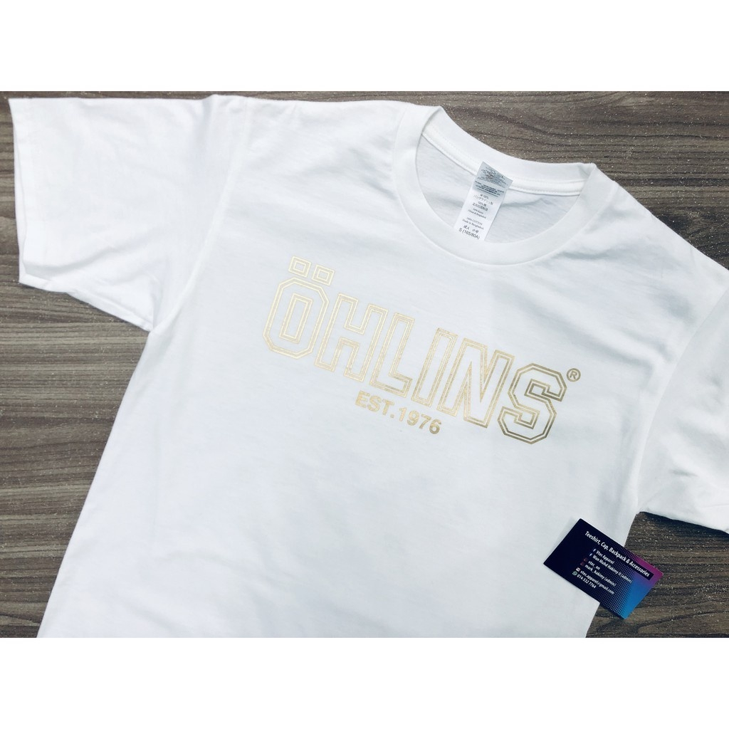Ohlins Gas Original Gold EST.1976 Exclusive (Gold+ White Tshirt ...