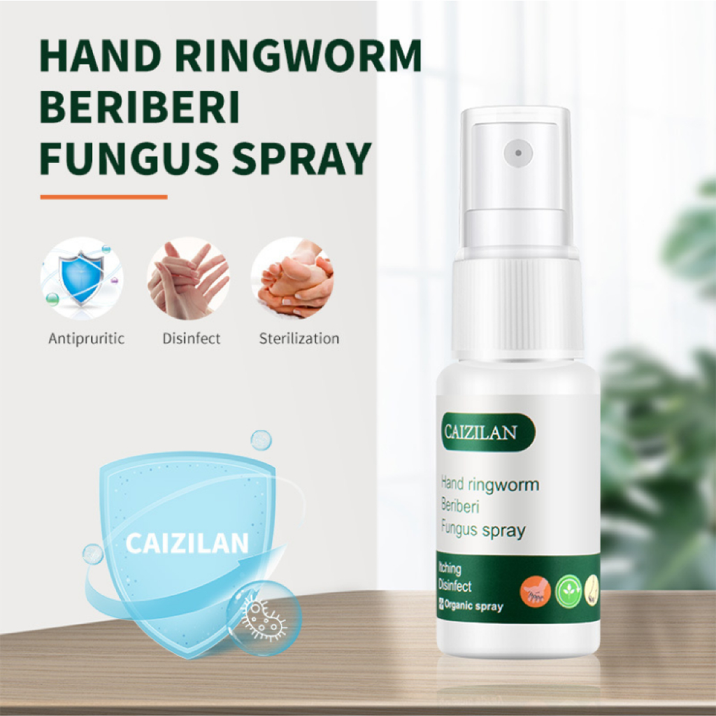 Hand＆Foot Ringworm Beriberi Fungus Spray 20ml Anti-itching Anti Fungal ...