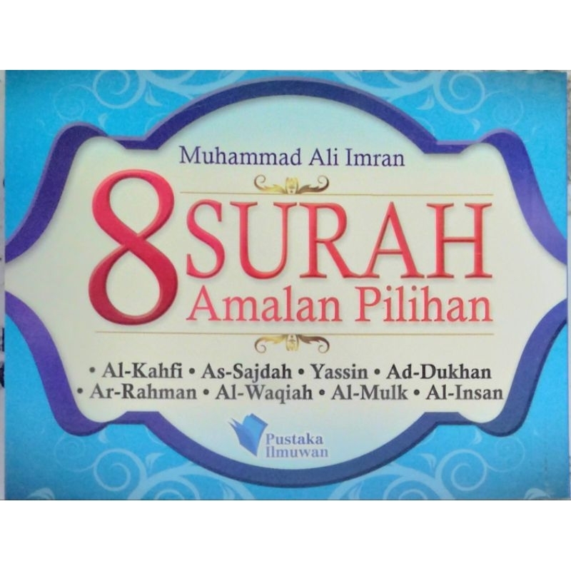 8 SURAH AMALAN PILIHAN (SAIZ KECIL) (BIRU) | Shopee Malaysia