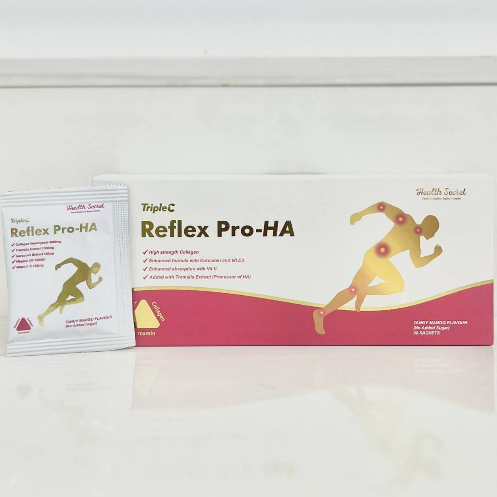 HEALTHSECRET Reflex Pro HA 6000mg Collagen For Joint Health [KKM, No ...