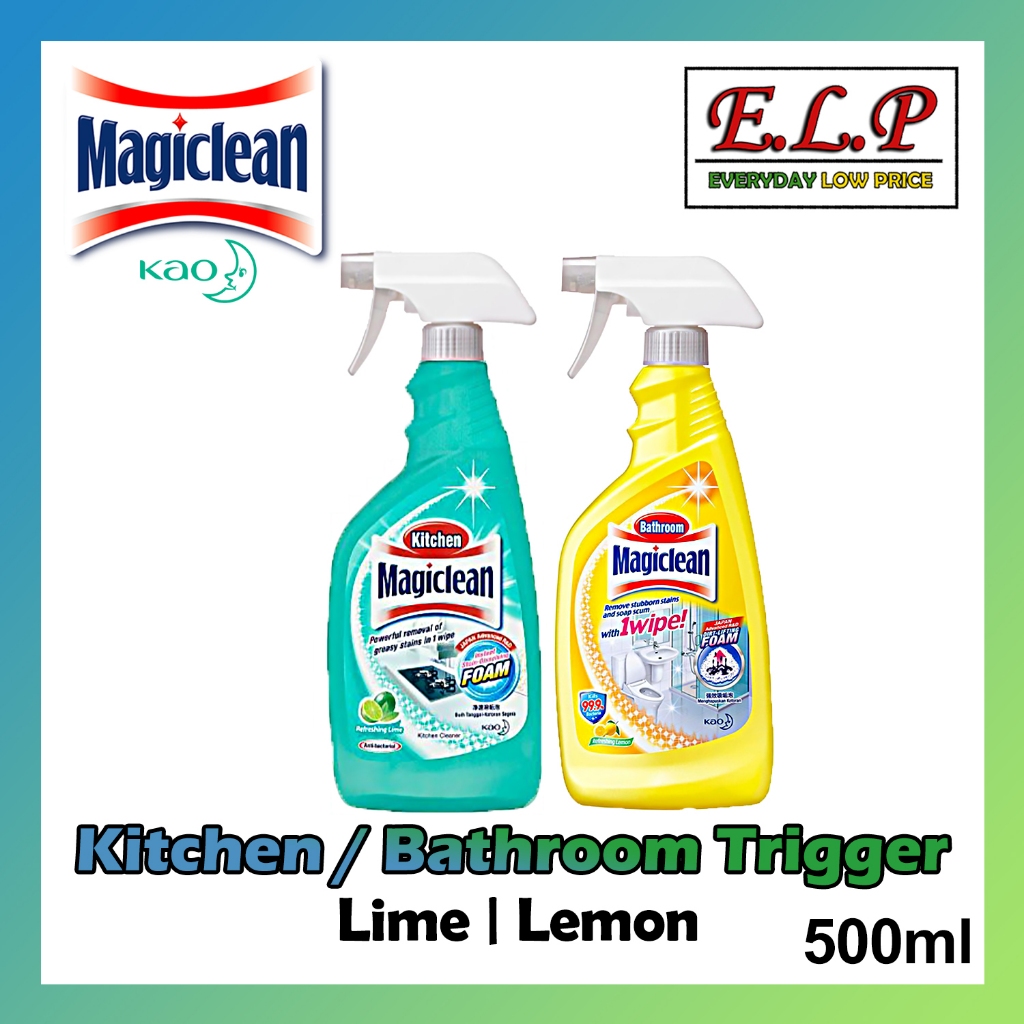 Magiclean Bathroom Trigger/Kitchen Trigger 500ml | Shopee Malaysia