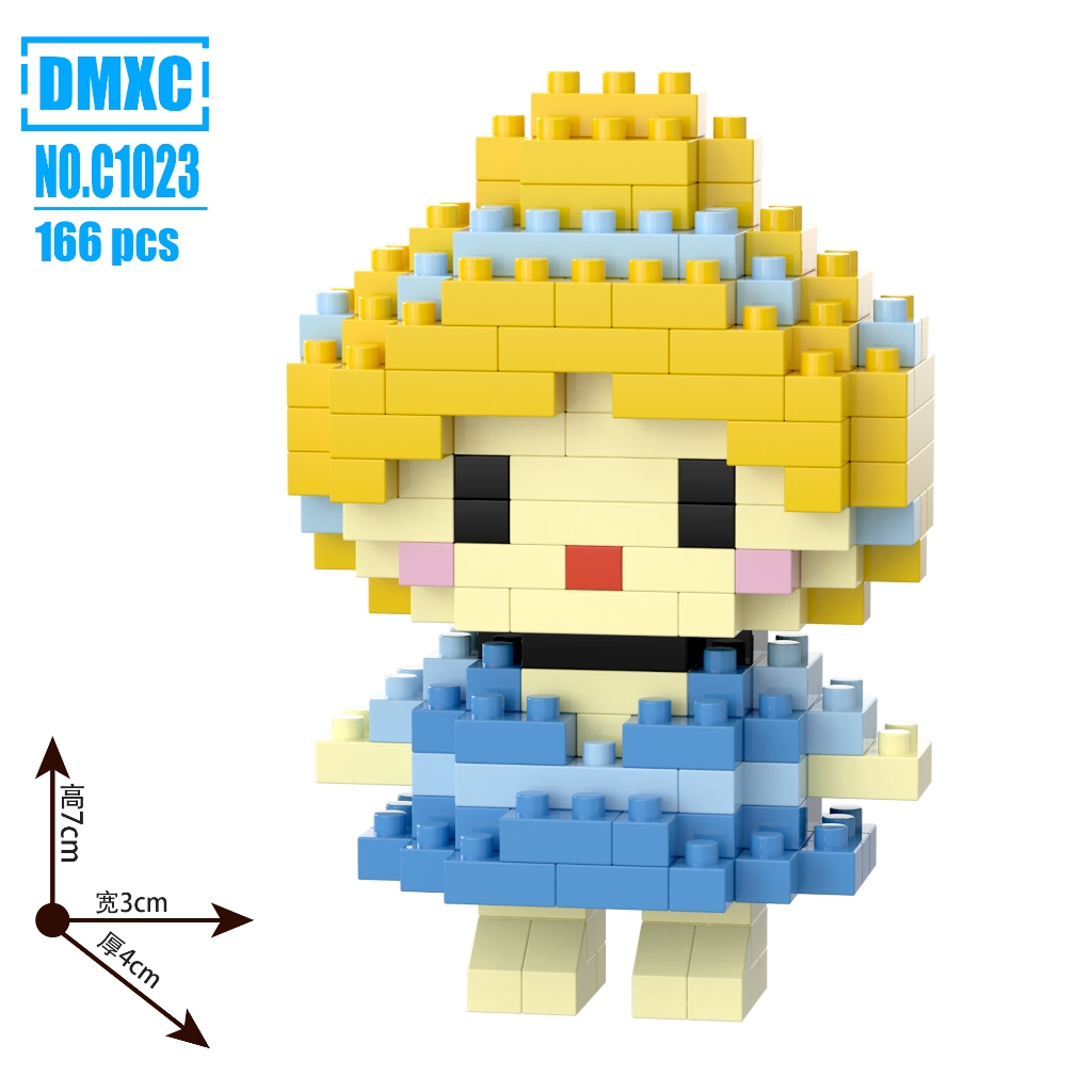 20 design cartoon brick 40 design cartoon Bricks nano Block Cute toys ...