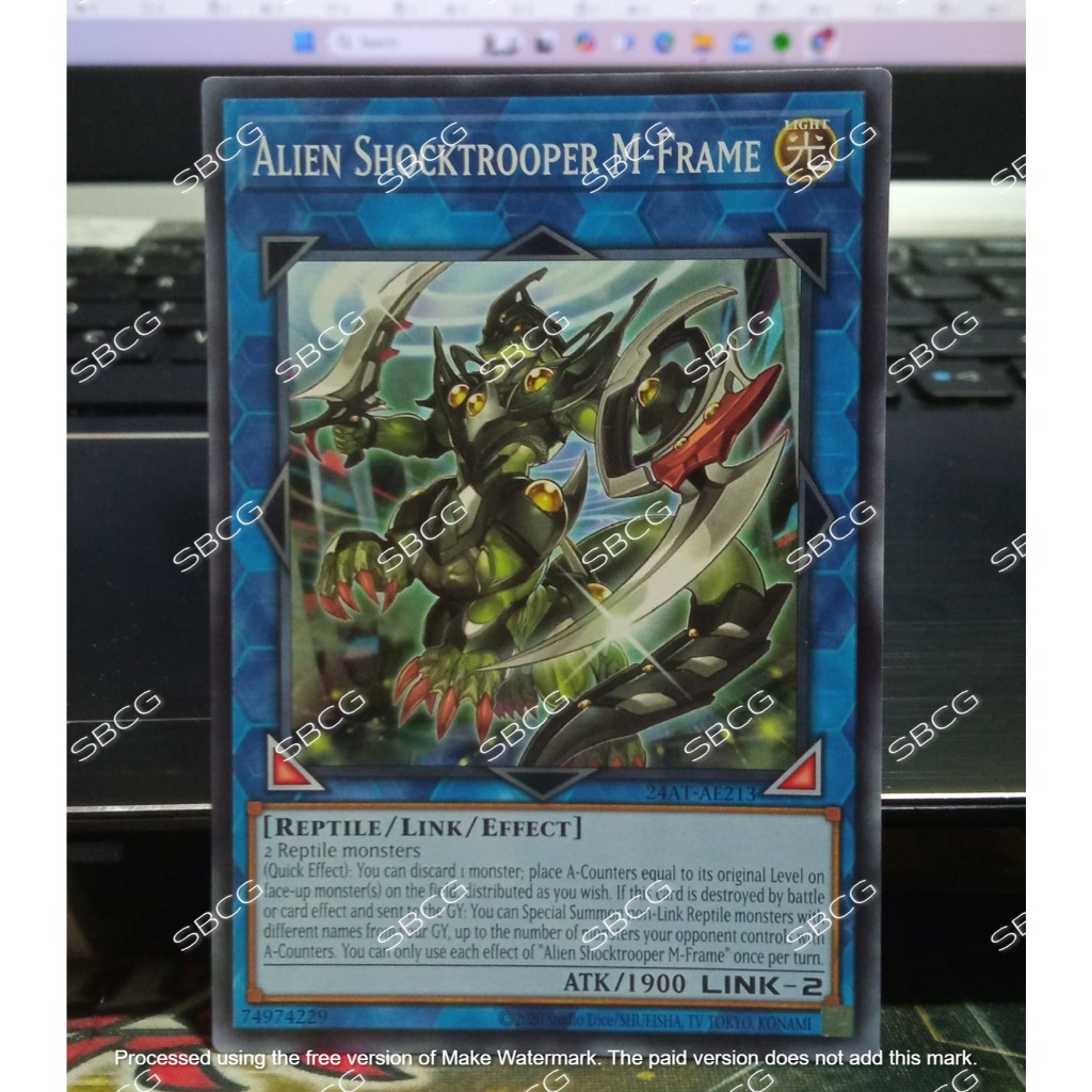 Tournament Pack 2024 Vol.2 '' Alien Shocktrooper M-Frame '' ( 24AT - AE213 ) | Shopee Malaysia