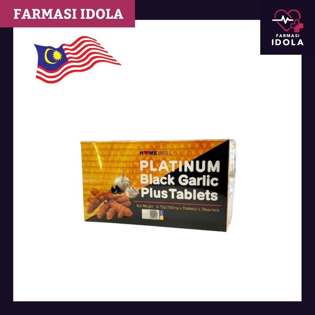 Platinum Black Garlic Plus Tablets 30 SACHETS | Shopee Malaysia