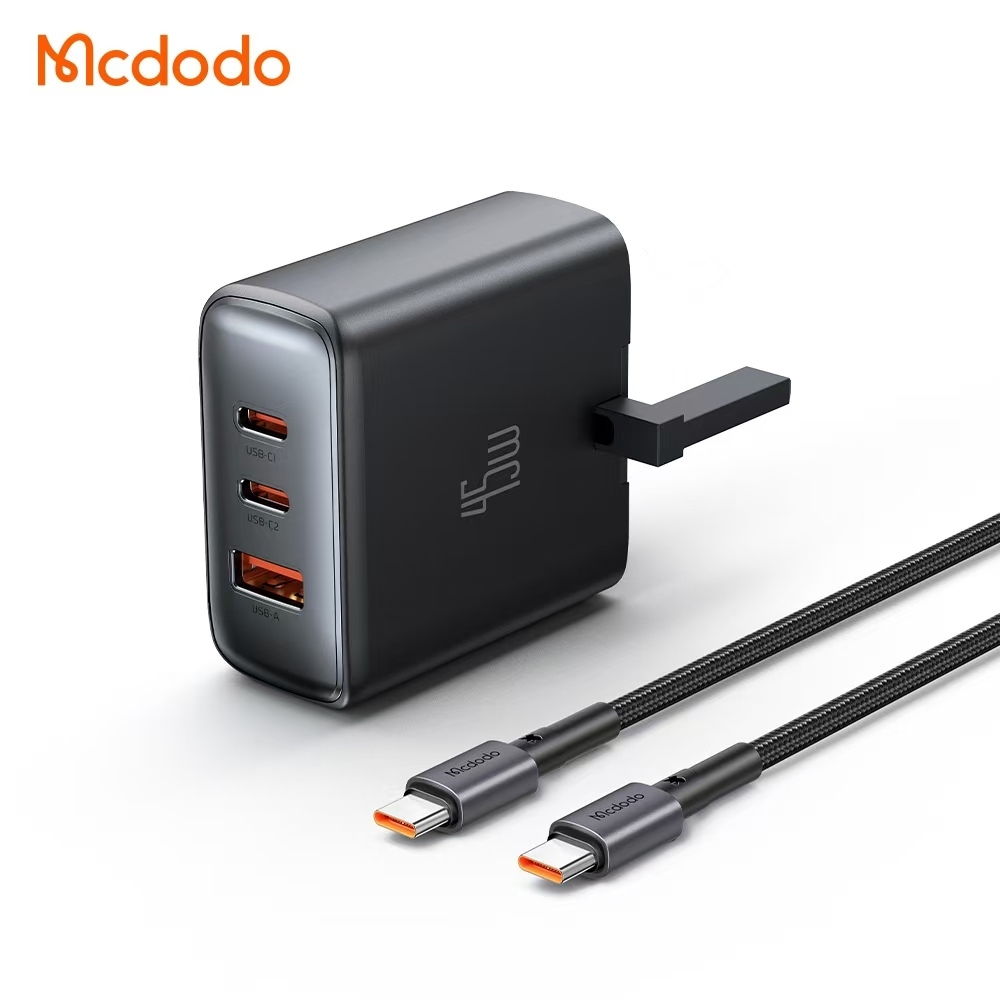 MCDODO CH-483 45W Fast Charger Adapter / PD + QC Super Fast Quick ...