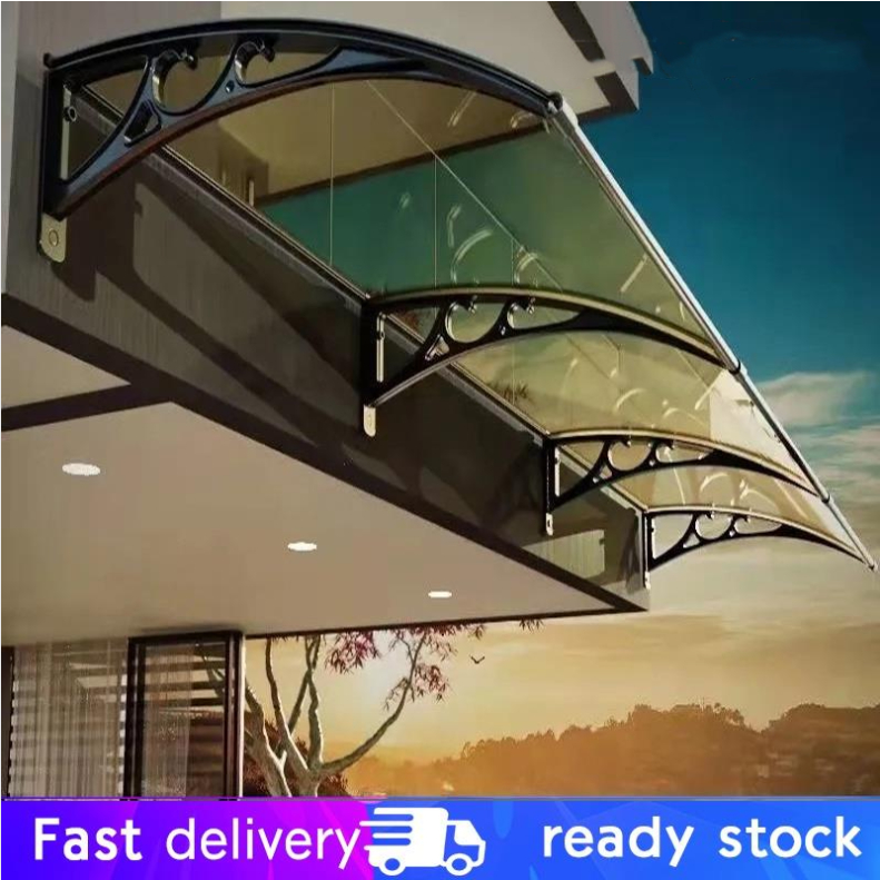 Heavy-duty Awning Canopy Roofing with Bracket Frame for Door and Window ...