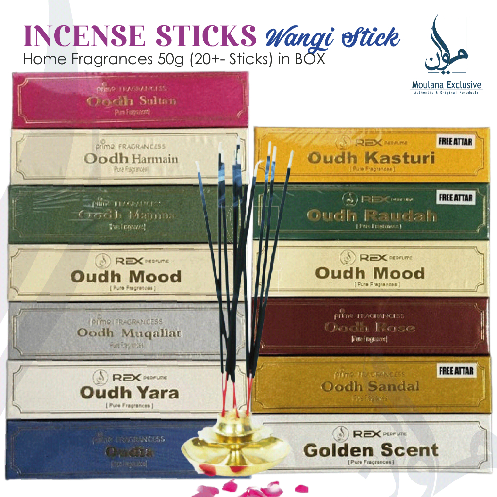 Prime Fragrances INCENSE STICKS OUDH ROSE | SULTAN/COMBODI/SANDAL ...