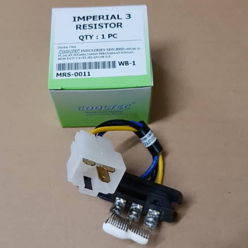 BLOWER RESISTOR / RESISTANT / REGULATOR - IMPERIAL 3 RESISTOR C/W WIRE ...