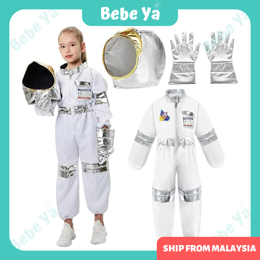 Astronaut Costume Kids - Occupation Jumpsuit Space Suit Pilot Cosplay ...