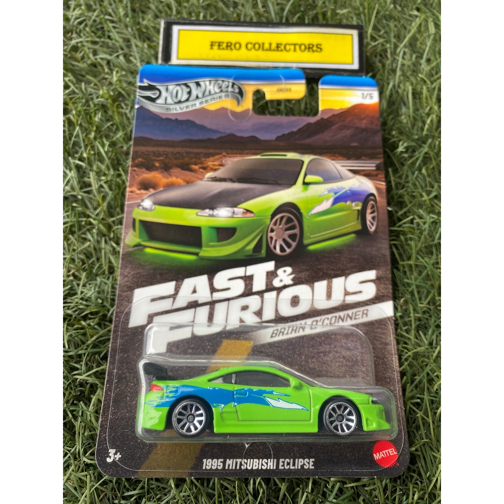 Hot Wheels MITSUBISHI ECLIPSE BRIAN FAST & FURIOUS 2024 | Shopee Malaysia