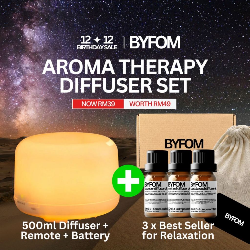 Ultrasonic Diffuser Air Humidifier MUJI 500ML Aroma Diffuser For ...