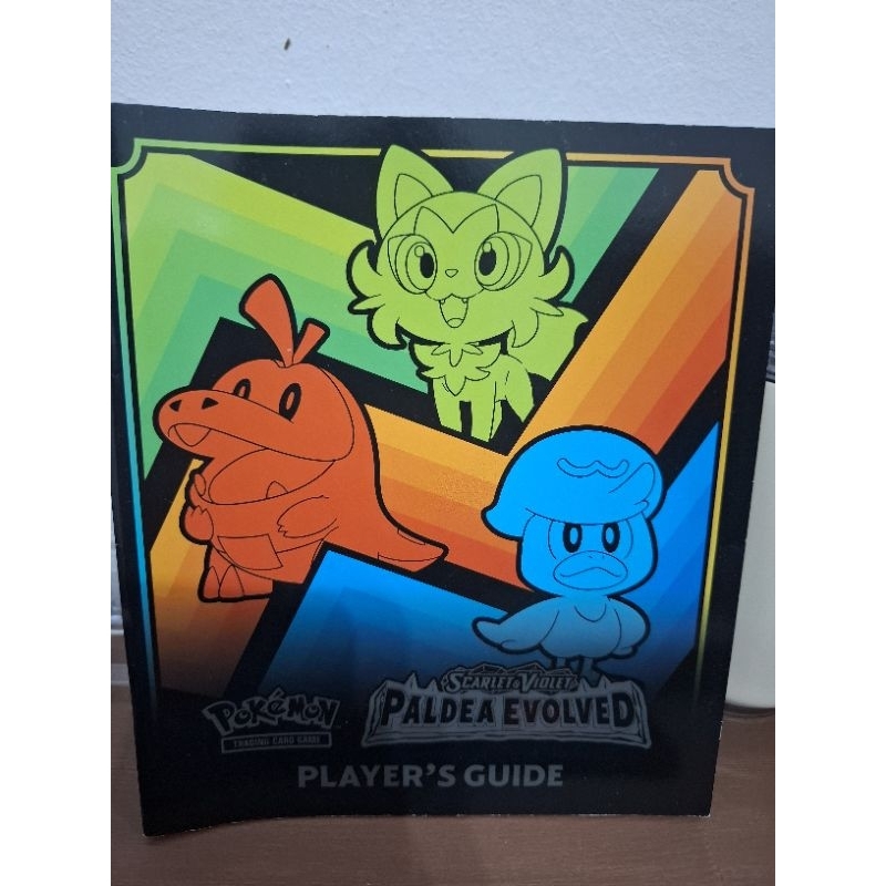 Pokemon Paldea Evolved Player' Guide Book | Shopee Malaysia