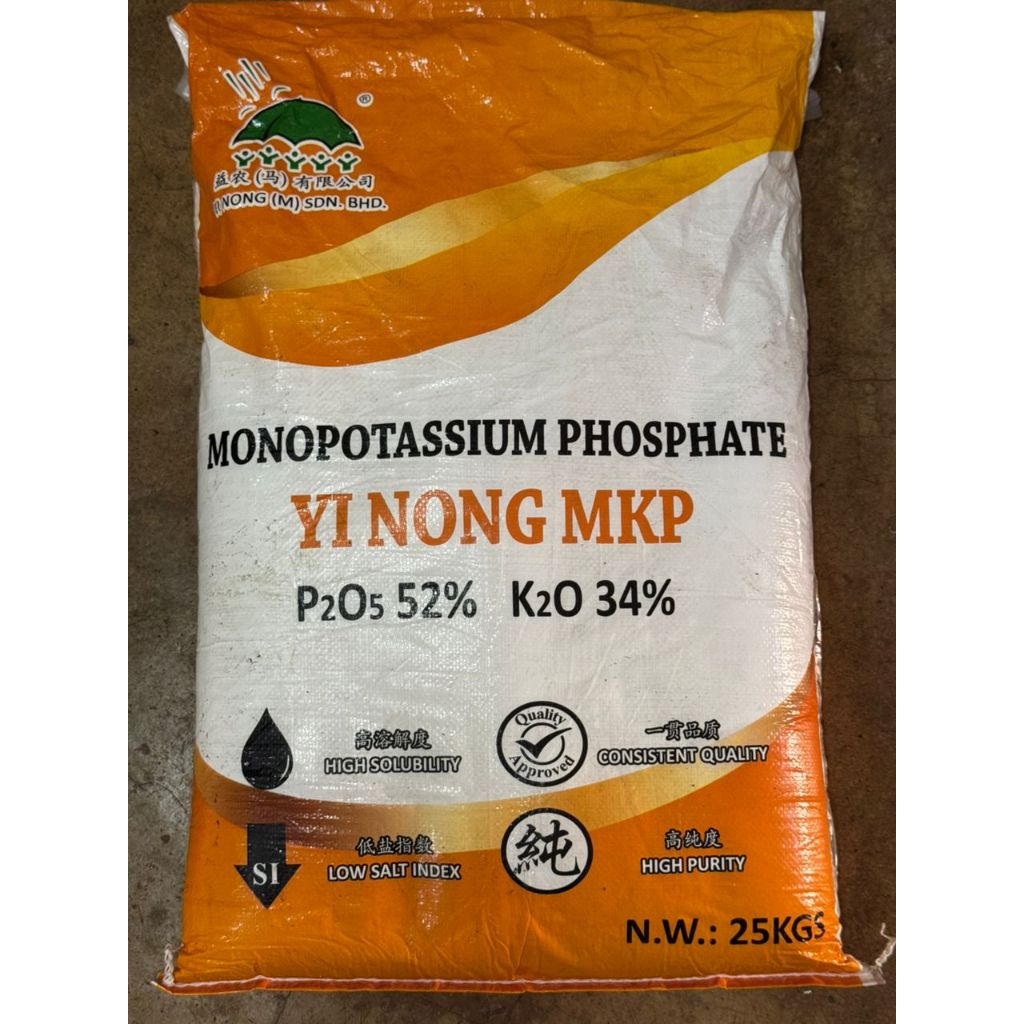 YI NONG Monopotassium Phosphate MKP (Repack 1kg) | Shopee Malaysia