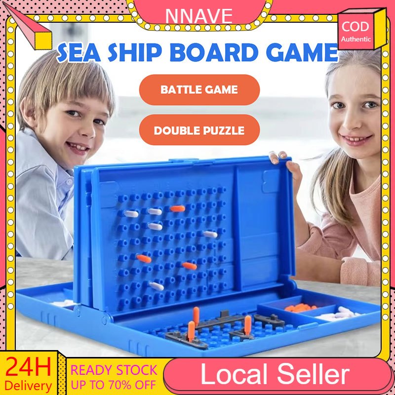 Classic Battleship Game Chessboard Naval Combat Strategy 1 Box Contains ...